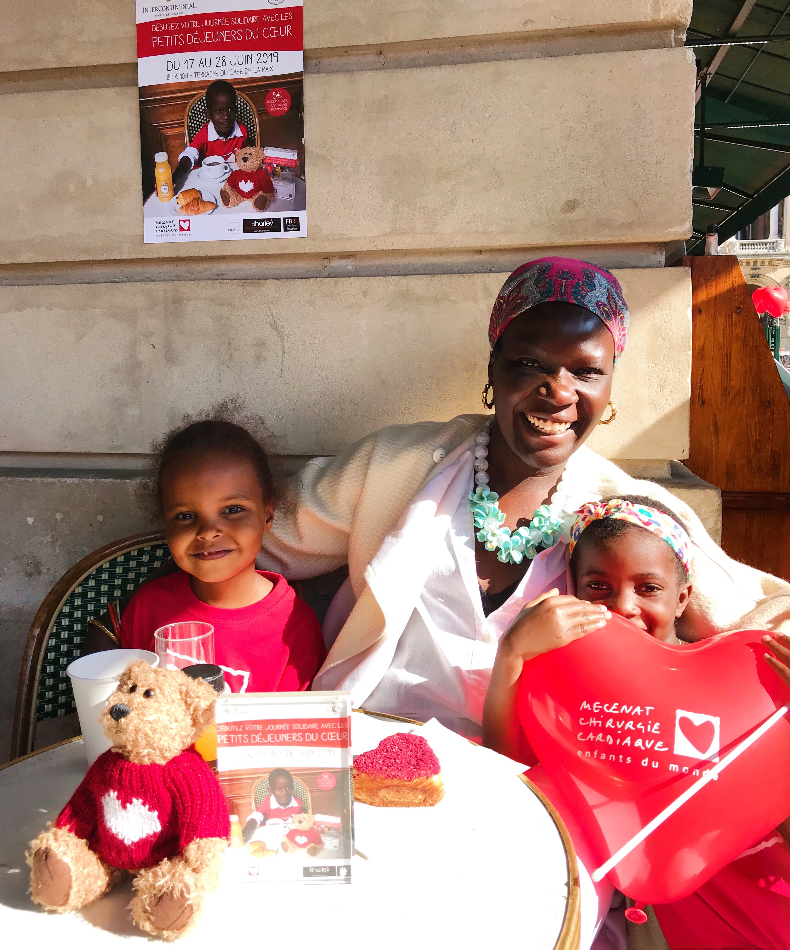 Charity Breakfast at Cafe de la Paix