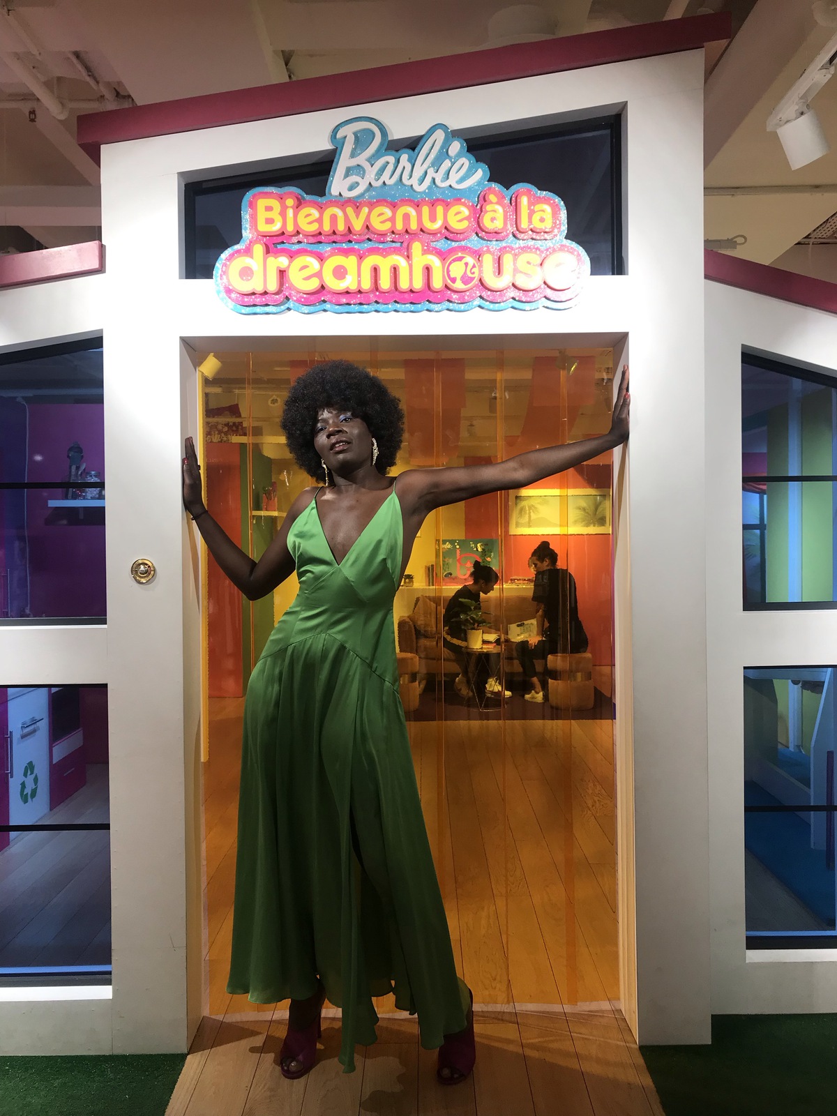 Yanique-GL-green-dress-barbie | My parisian life